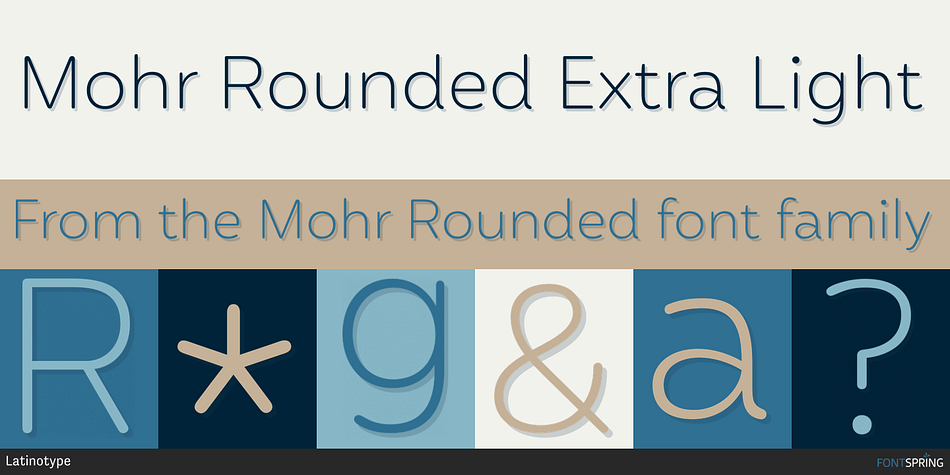 Mohr Rounded Basic Font