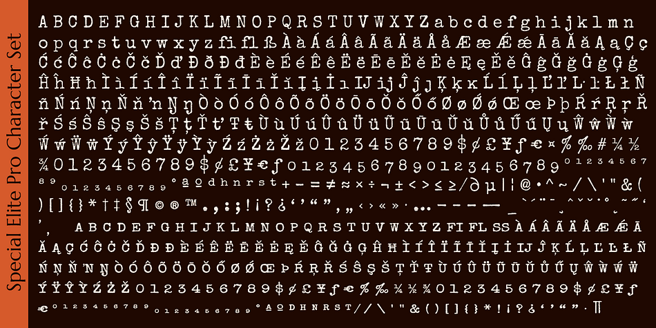 Special Elite Pro Font