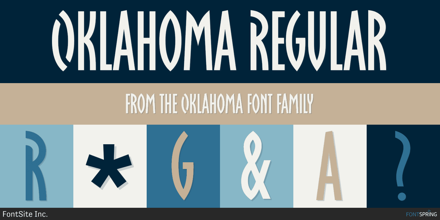 Oklahoma Font
