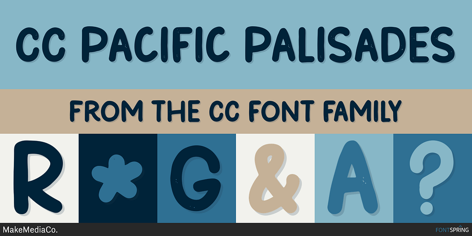 CC Pacific Palisades Font