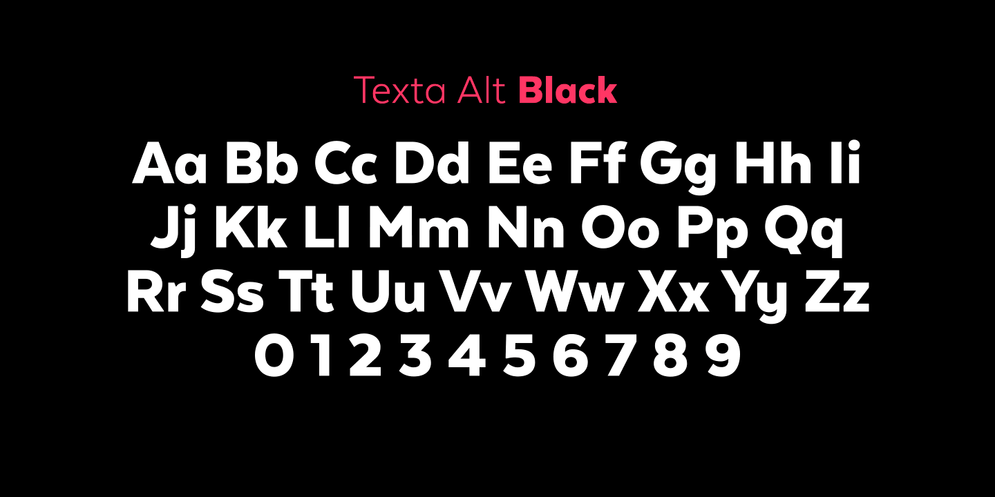 Texta Font