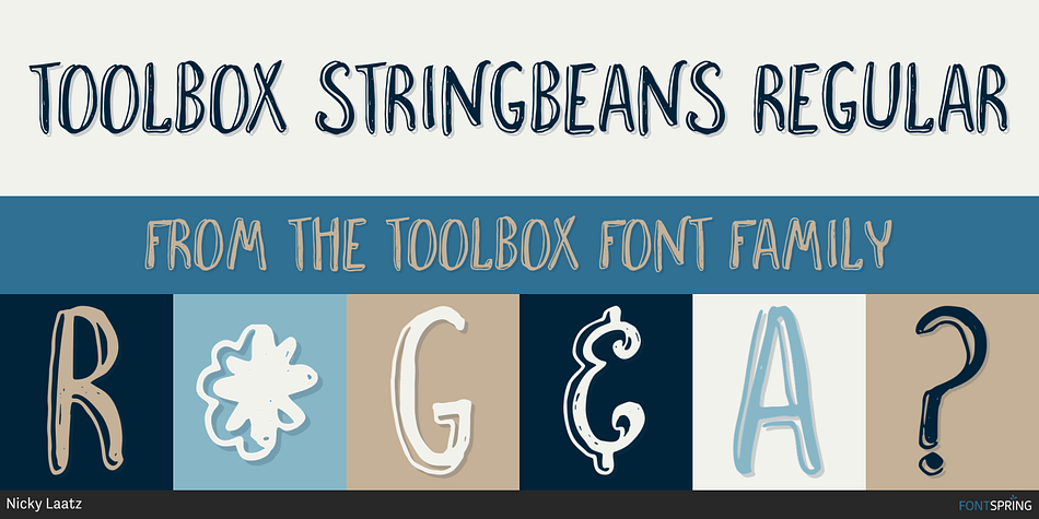 Toolbox Stringbeans Regular Font