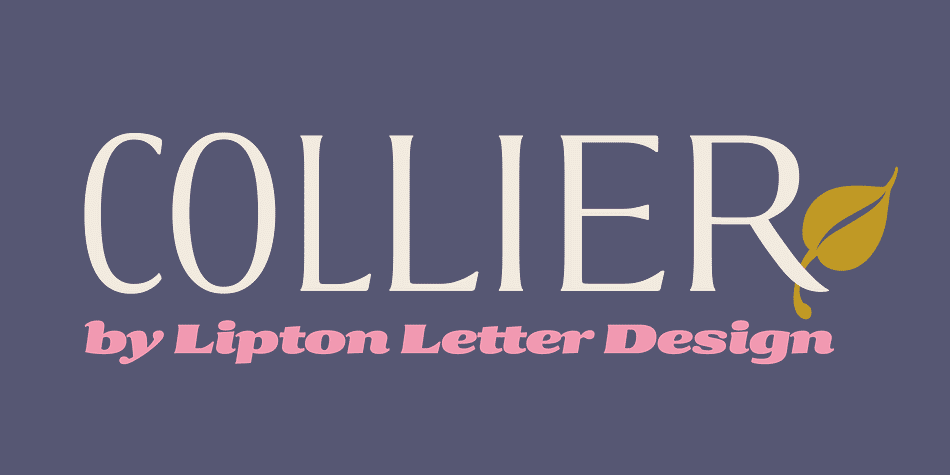 Collier Font