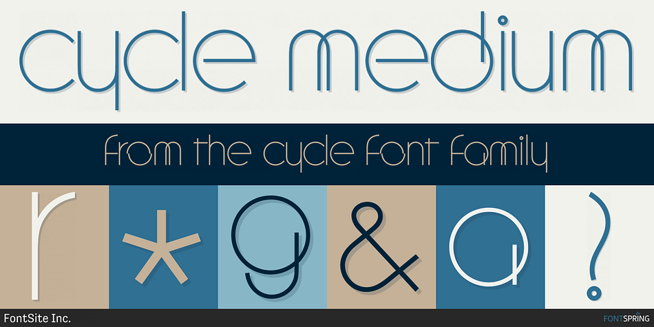 Cycle Font