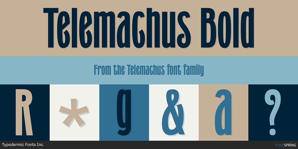 Telemachus Bold Font