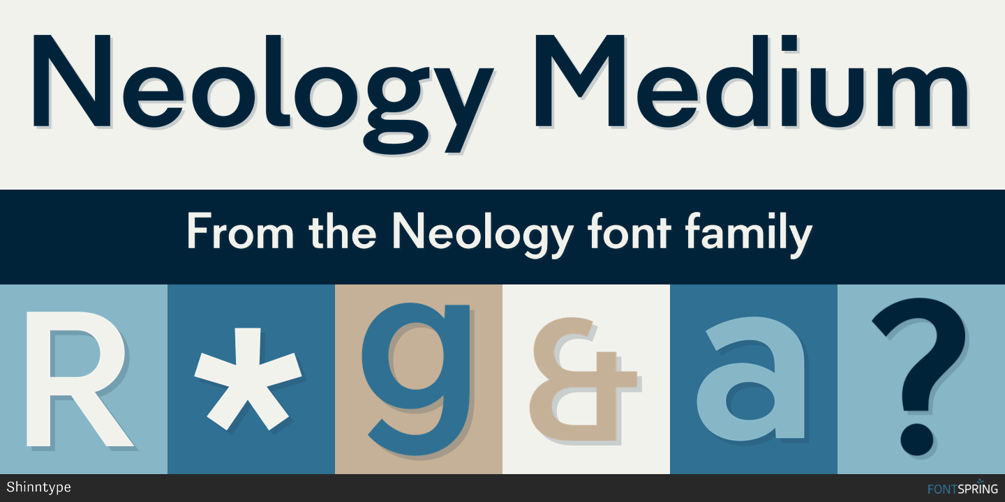 Neology Medium Font