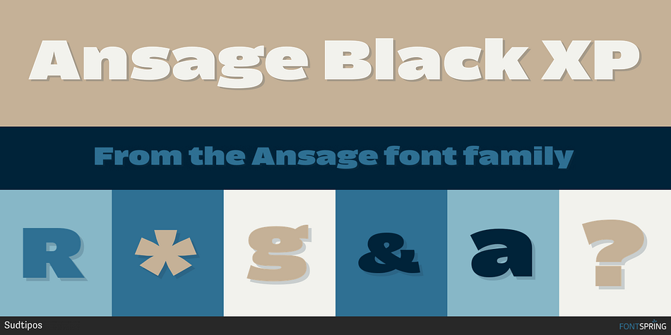 Ansage Black XP Font