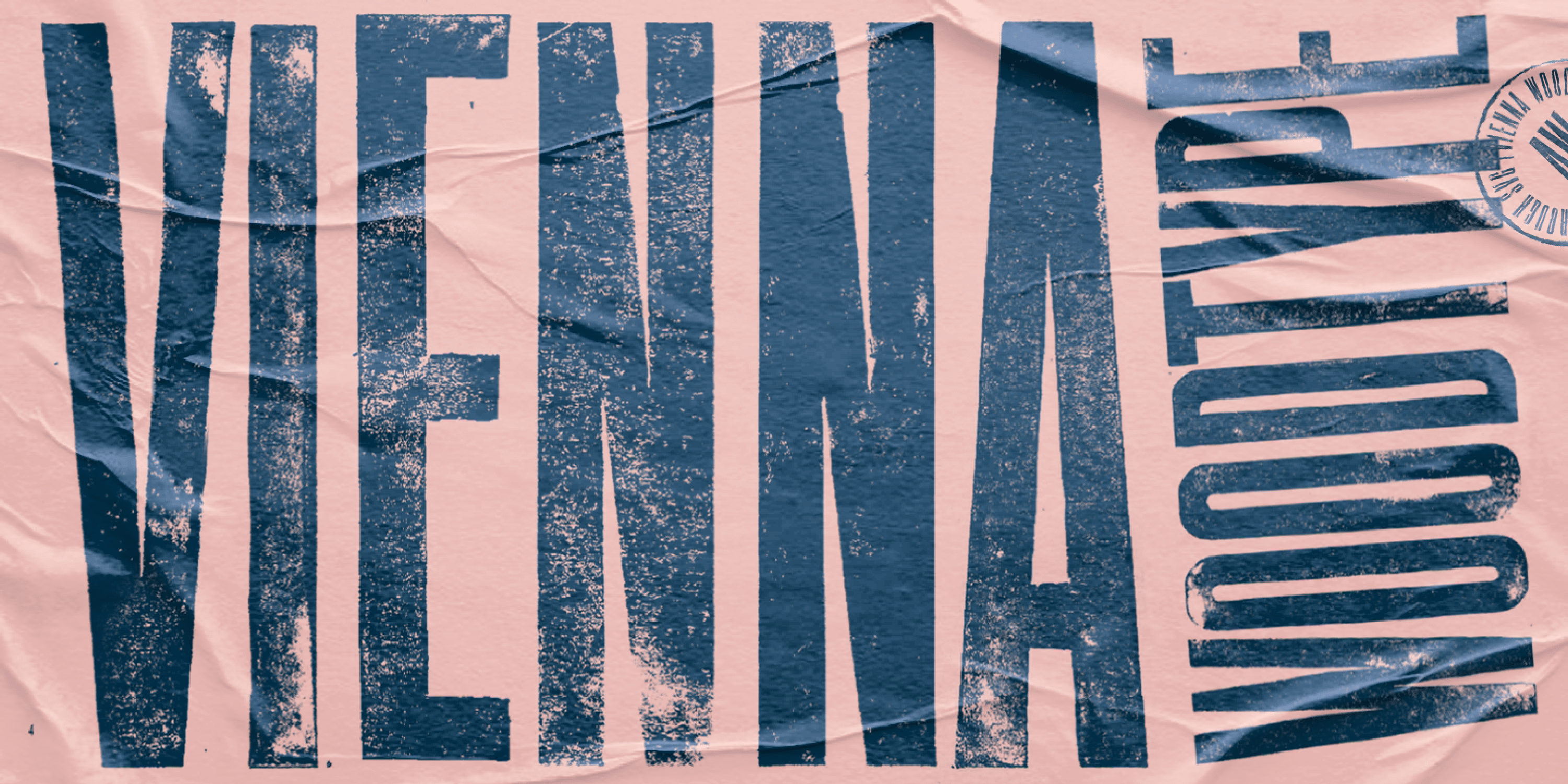 Vienna Woodtype Font
