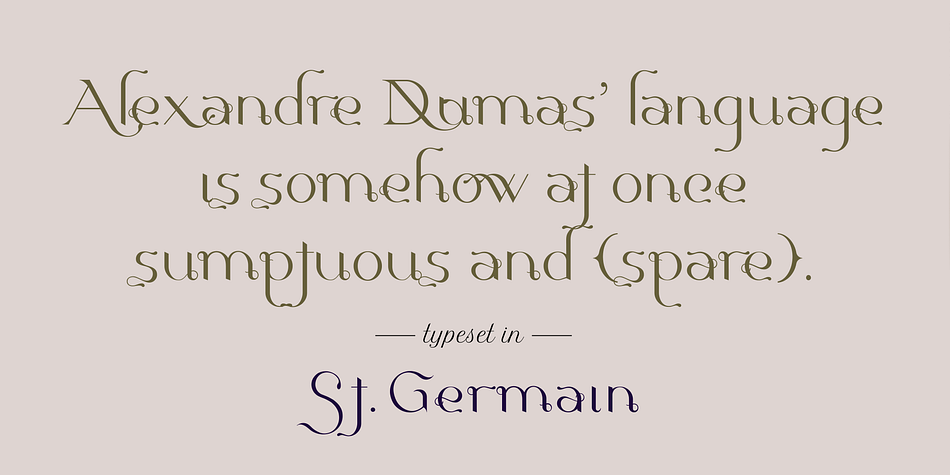 St.Germain Font