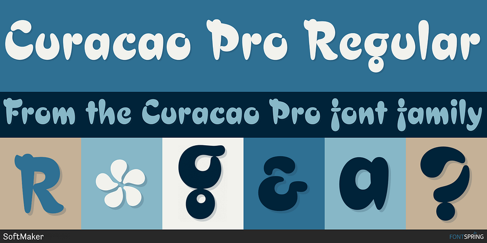 Curacao Pro Regular Font