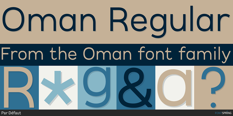 Oman Regular Font