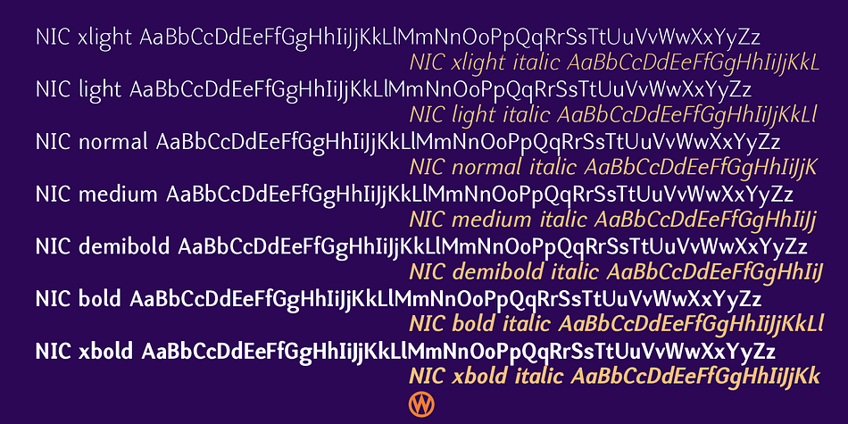 NIC Font