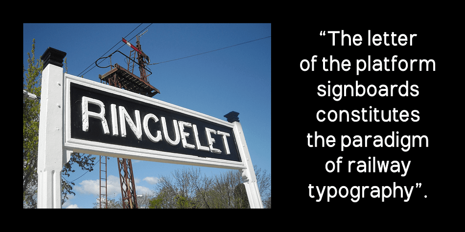 Southern Railway Font