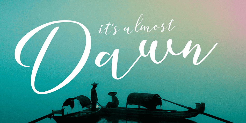 Aether Rain Font | Fontspring