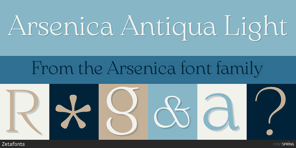 Arsenica Antiqua Pack Font