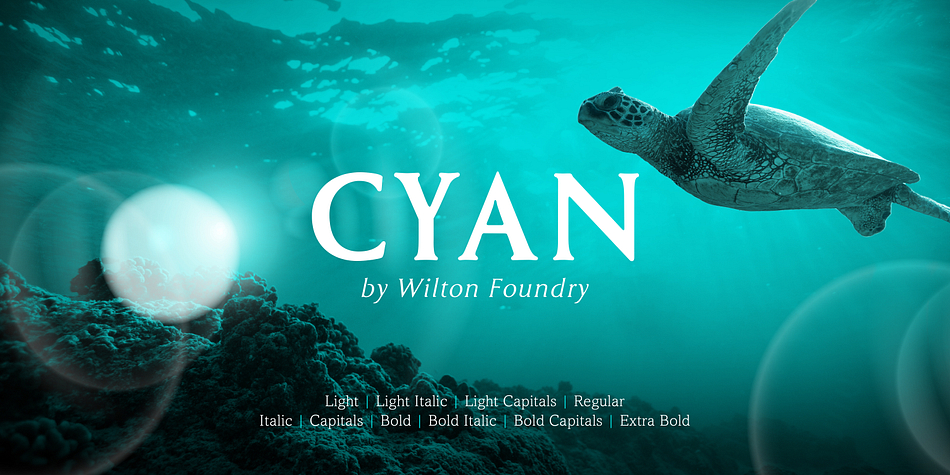 Cyan Font