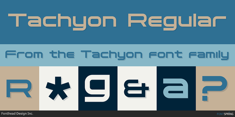 Tachyon Font