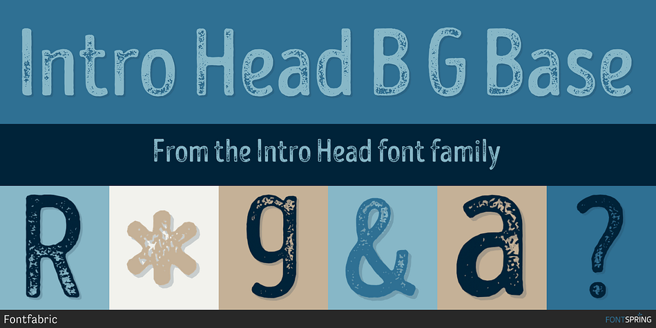 Intro Head Bold Font