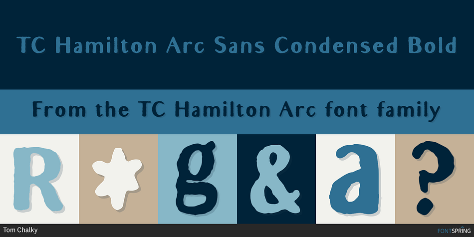 TC Hamilton Arc Sans Condensed Bold Font
