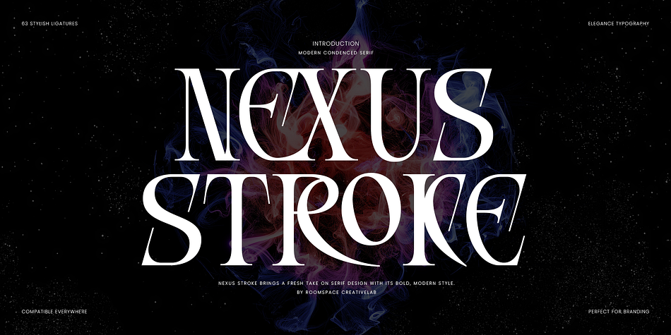 Nexus Stroke Oblique Font