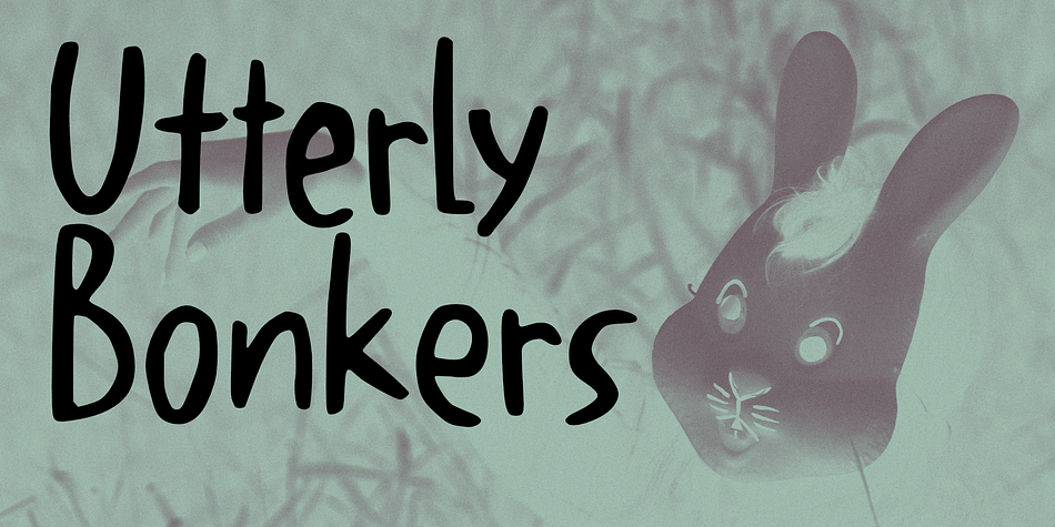 Utterly Bonkers Font