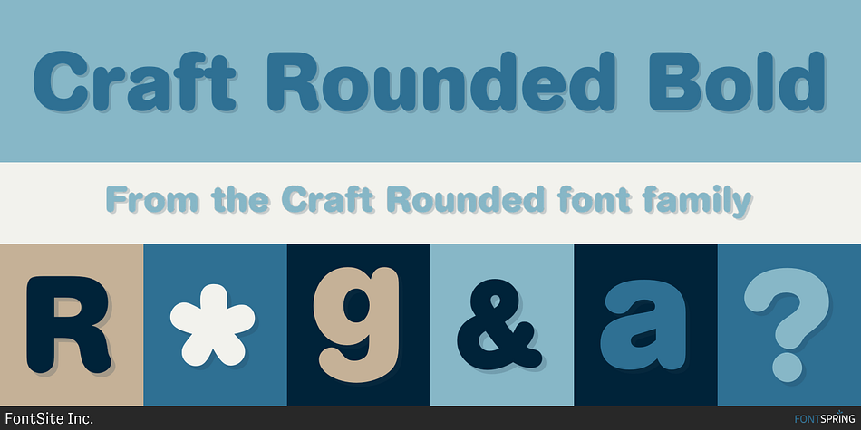 Craft Rounded Font