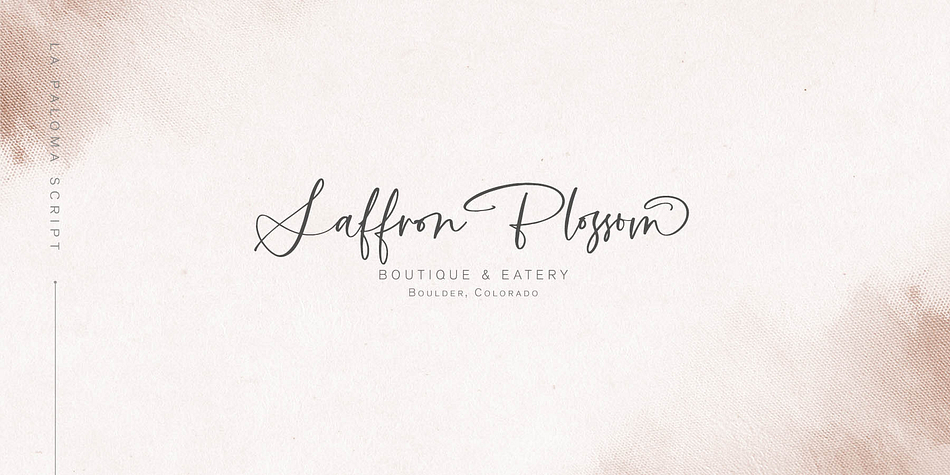 La Paloma Script Font