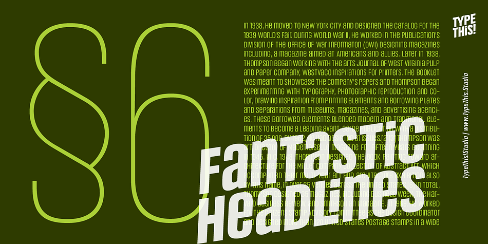 Headlines Font