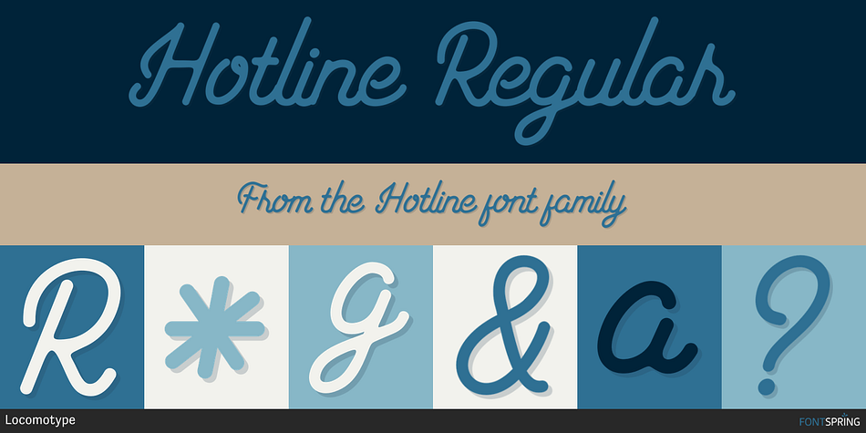Hotline Regular Font