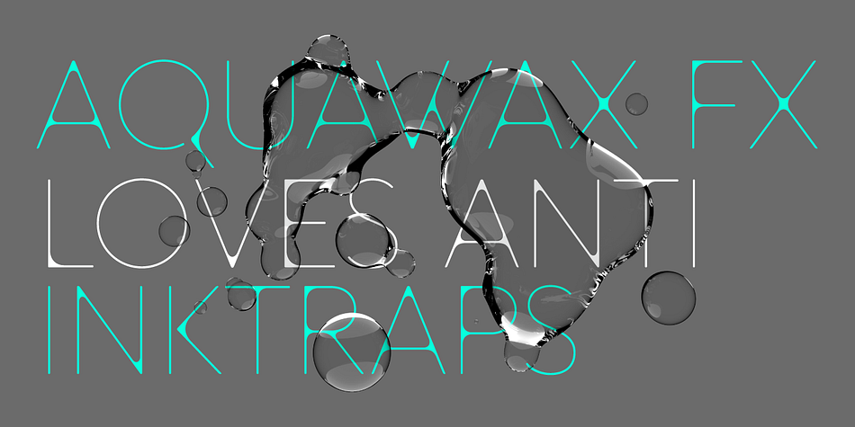 Aquawax FX Font