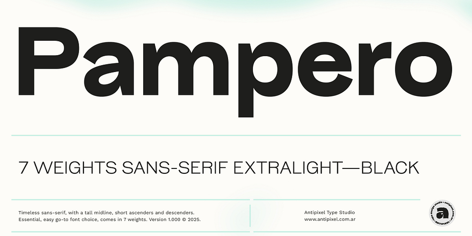 Pampero Font