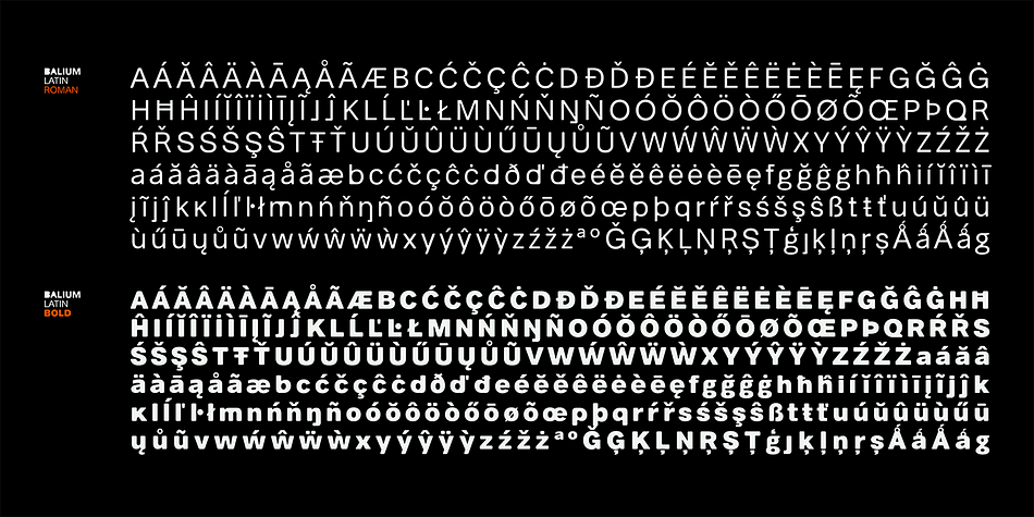 Balium Font