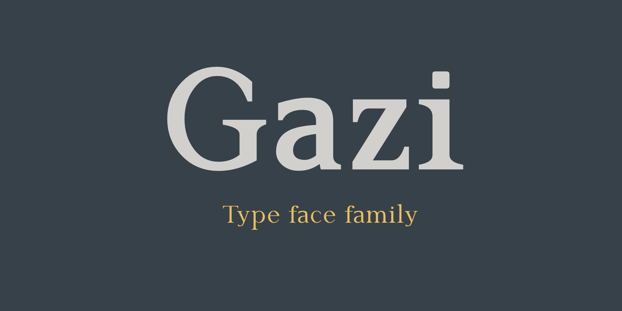 Gazi Font