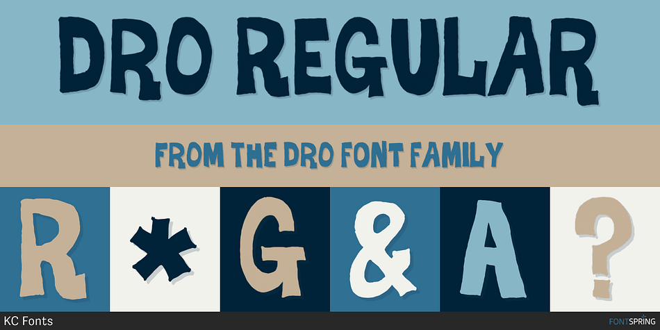 Dro Regular Font