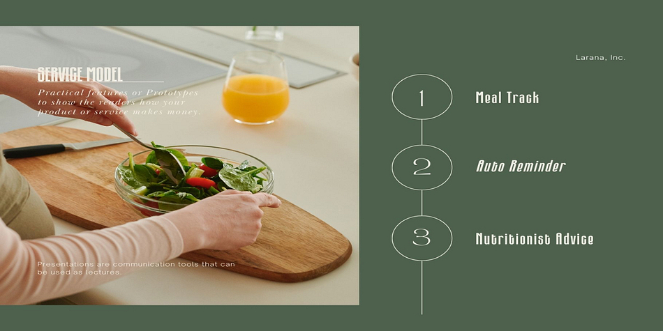 Blooming Greenery Font