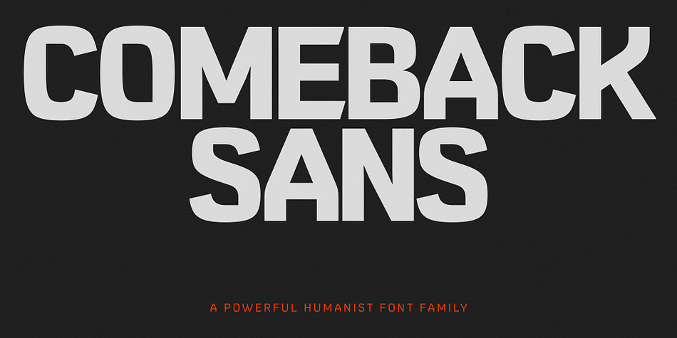 Comeback Sans Font