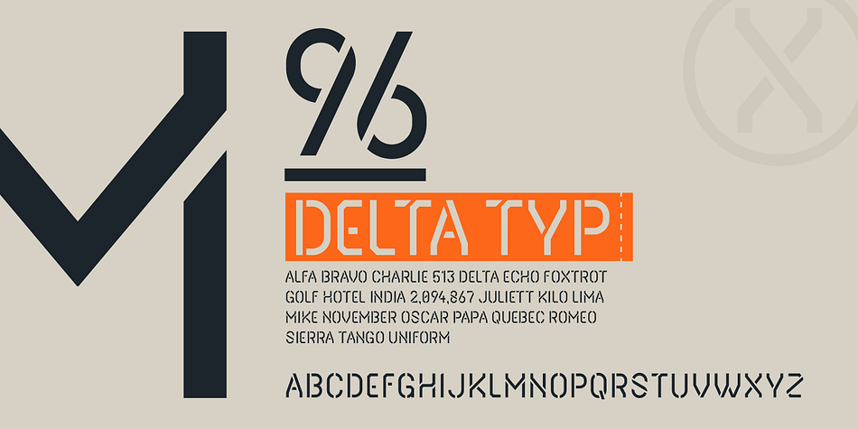 Delta Font