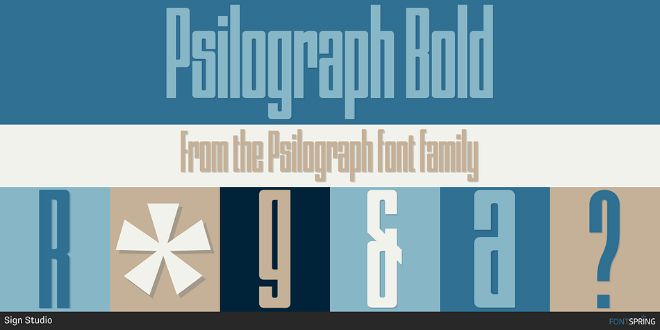 Psilograph Bold Font