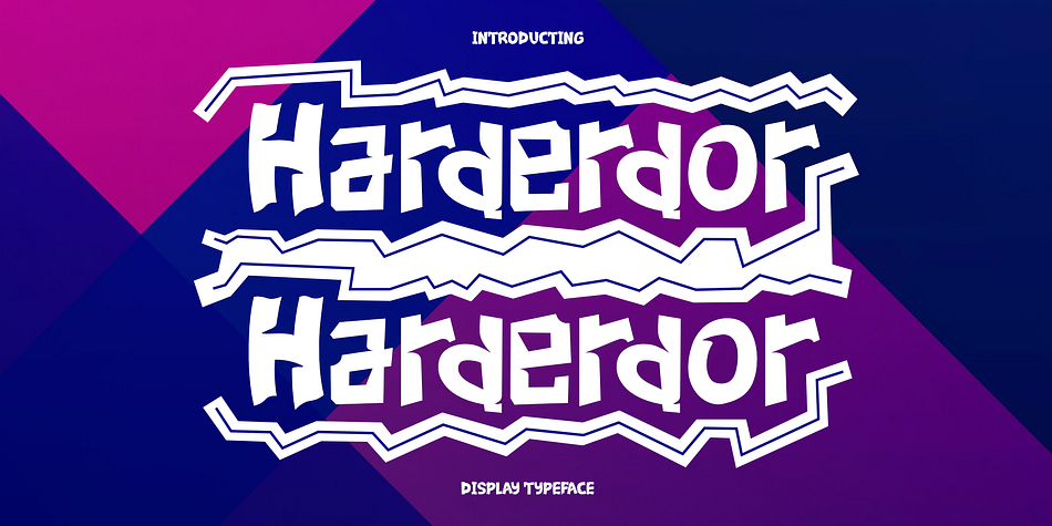 Harderdor Font