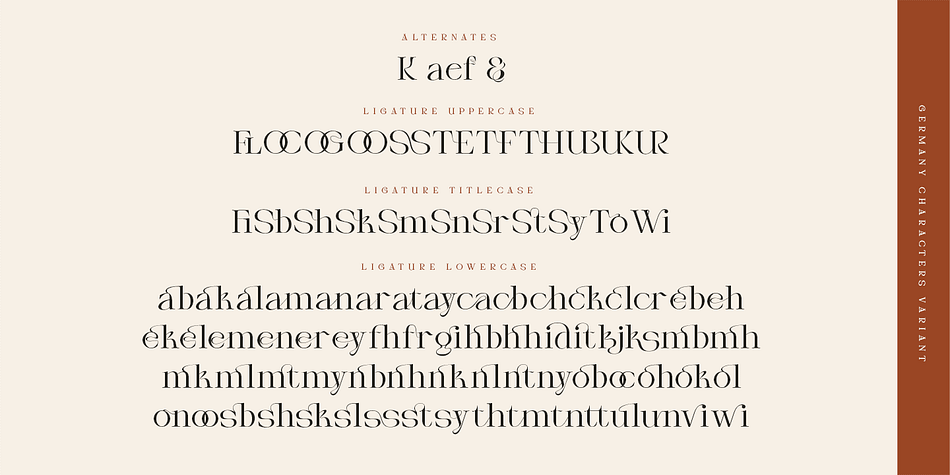 Mattock Germany Font | Fontspring