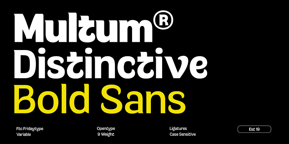 Multum Font