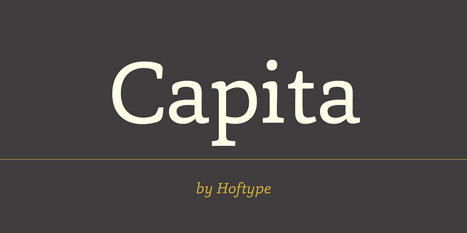 Capita Font