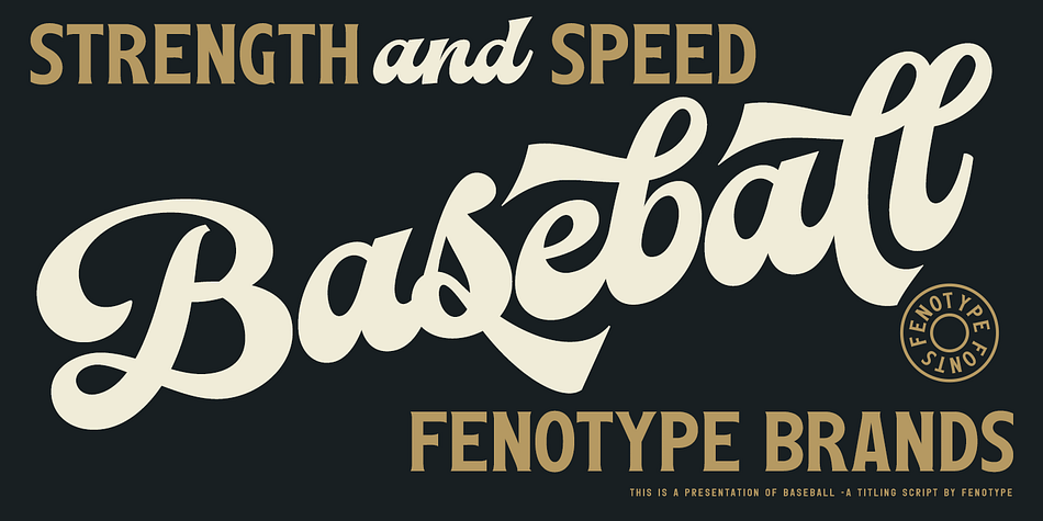 Baseball Font