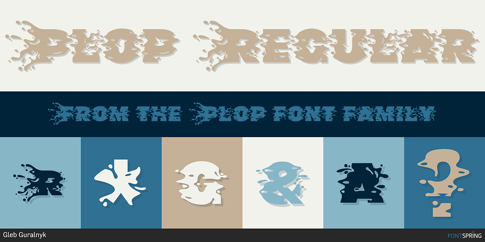 Plop Regular Font
