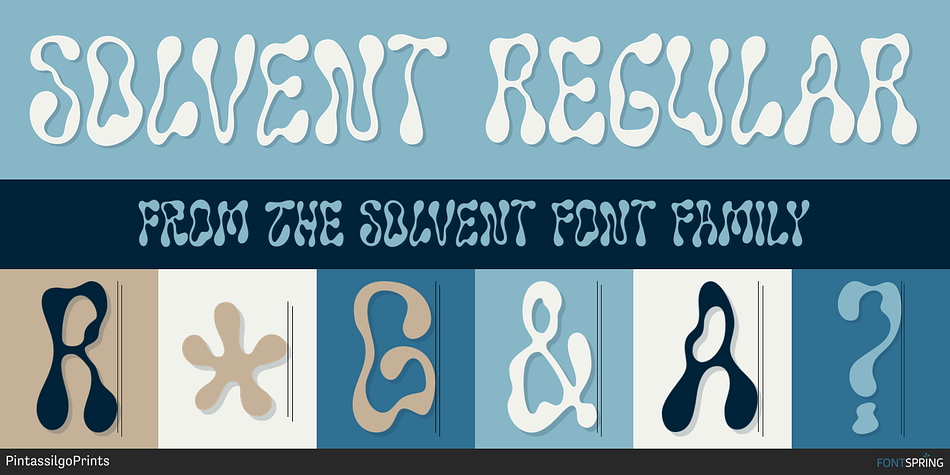Solvent Regular Font