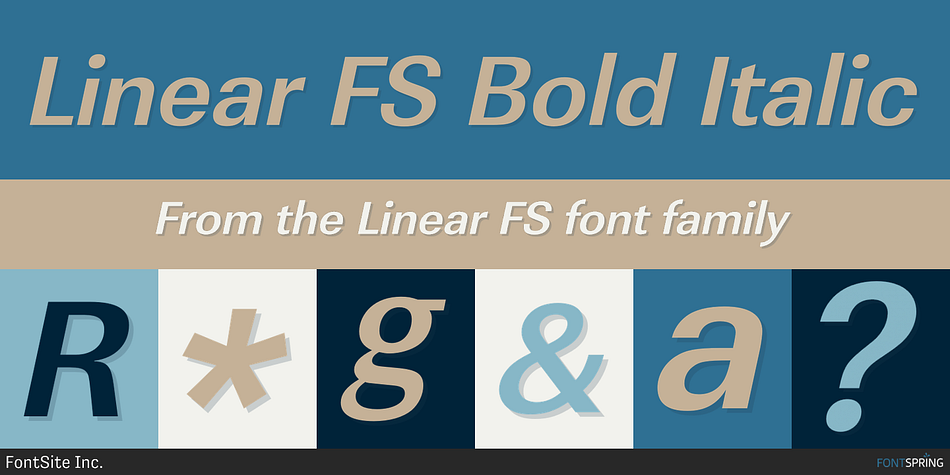Linear FS Font