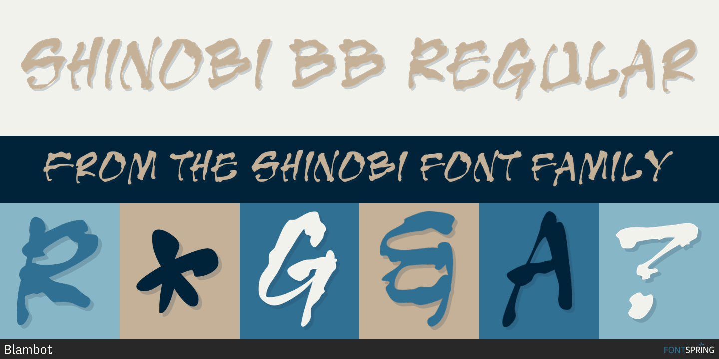 Shinobi Font