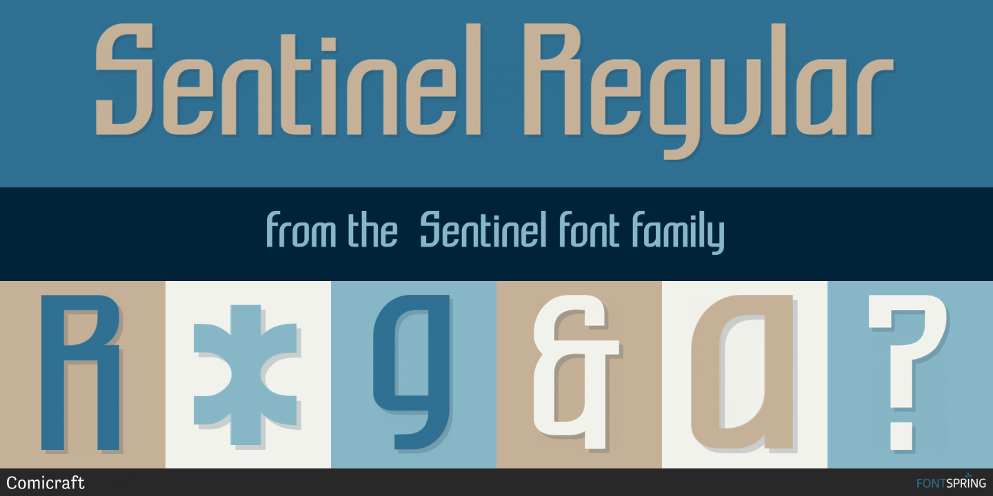 Fonts similar to Sentinel