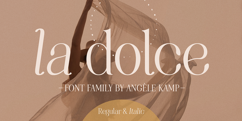 La Dolce Font Family by Angèle Kamp - Fontspring