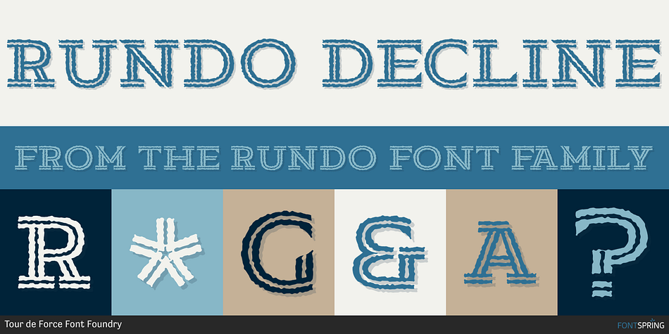 Rundo Decline Font